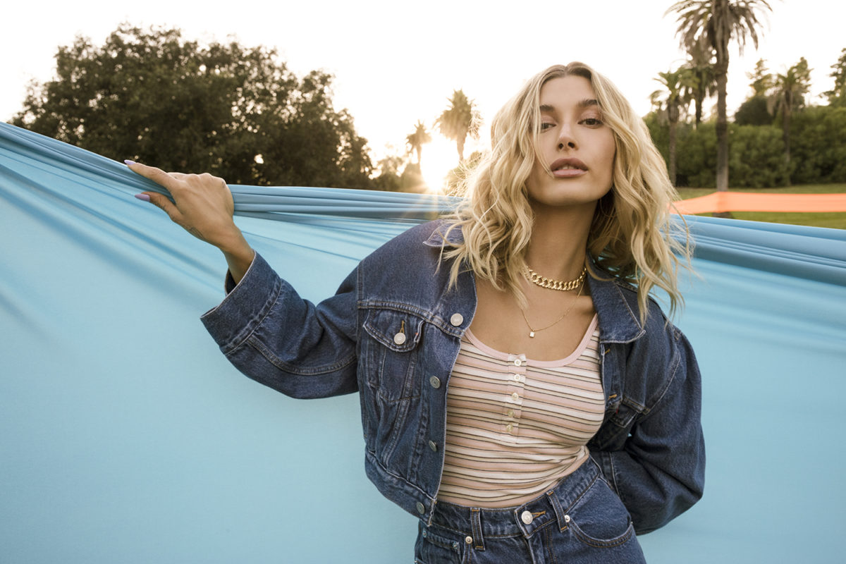 hailey bieber and jaden smith star in levi's new campaign | Schön! Magazine